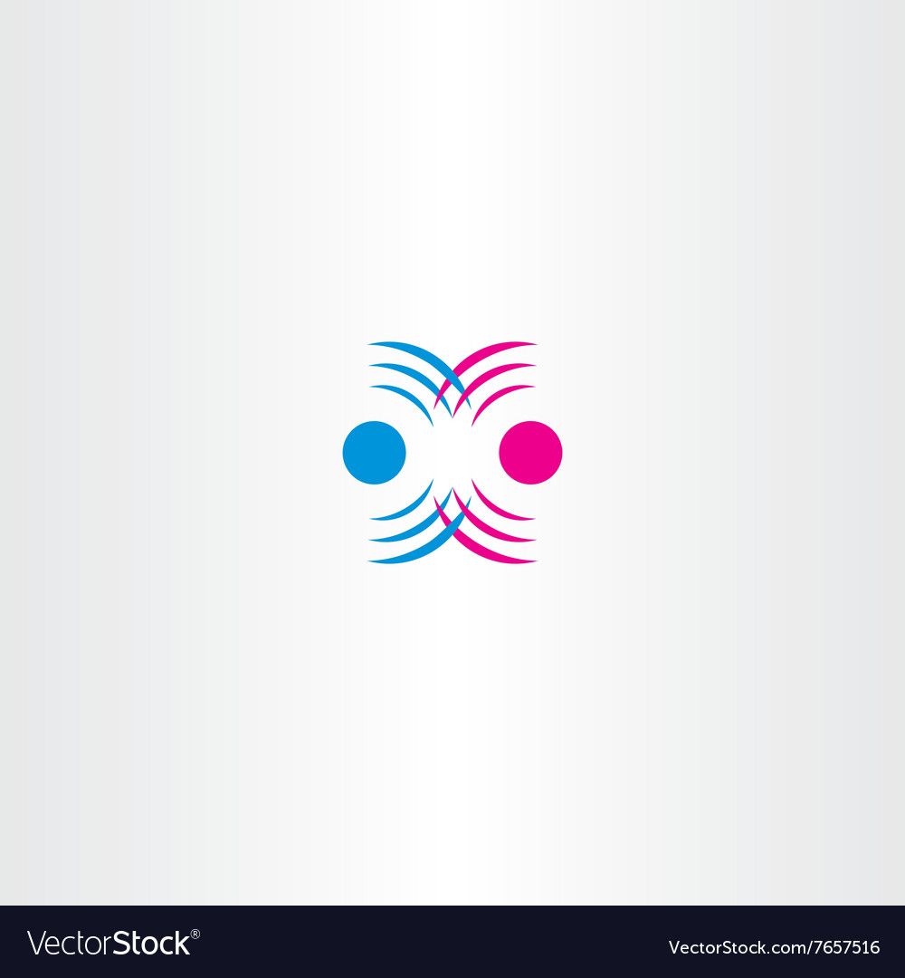 Radio waves interference icon Royalty Free Vector Image