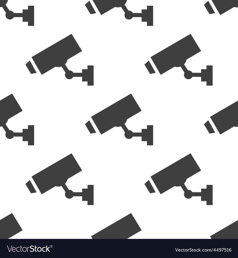 Security Camera Seamless Pattern Royalty Free Vector Image