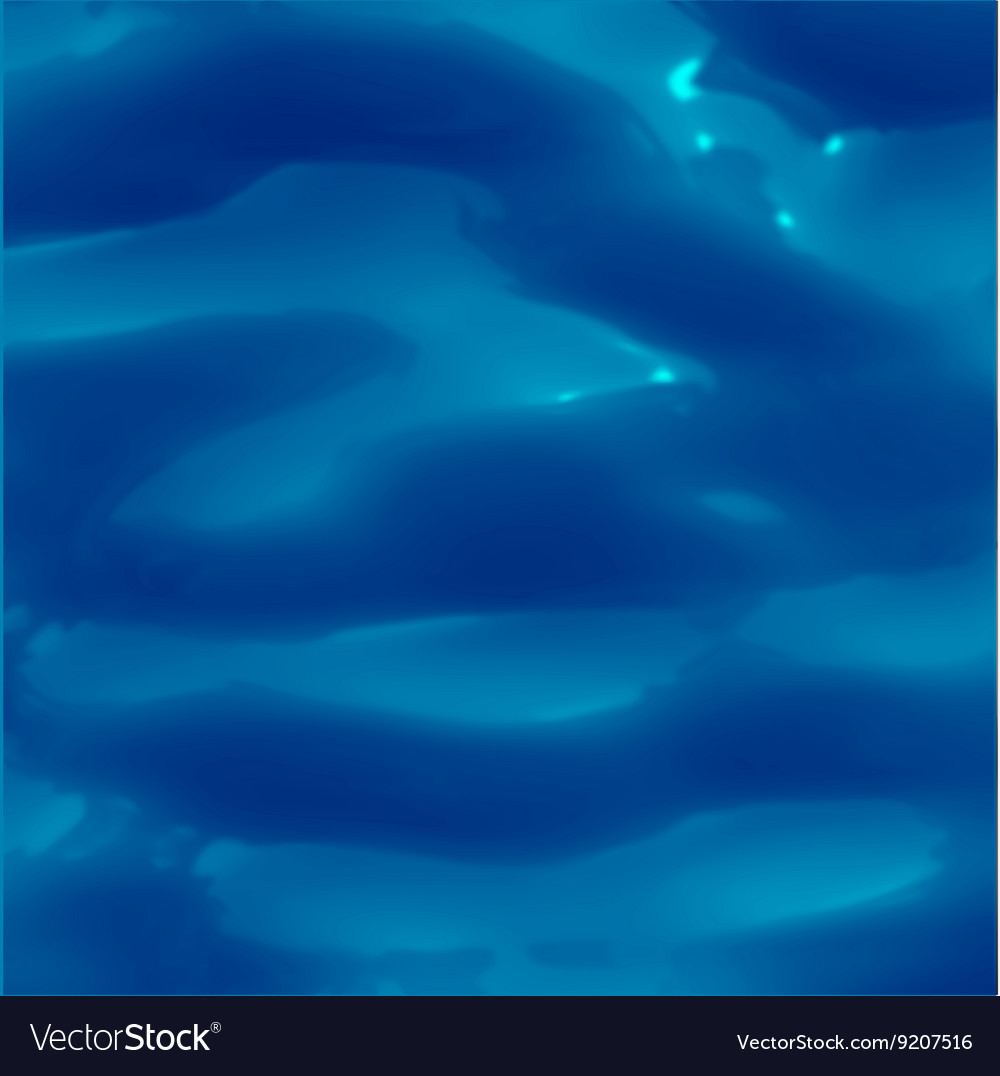 Water surface with sun reflections Royalty Free Vector Image