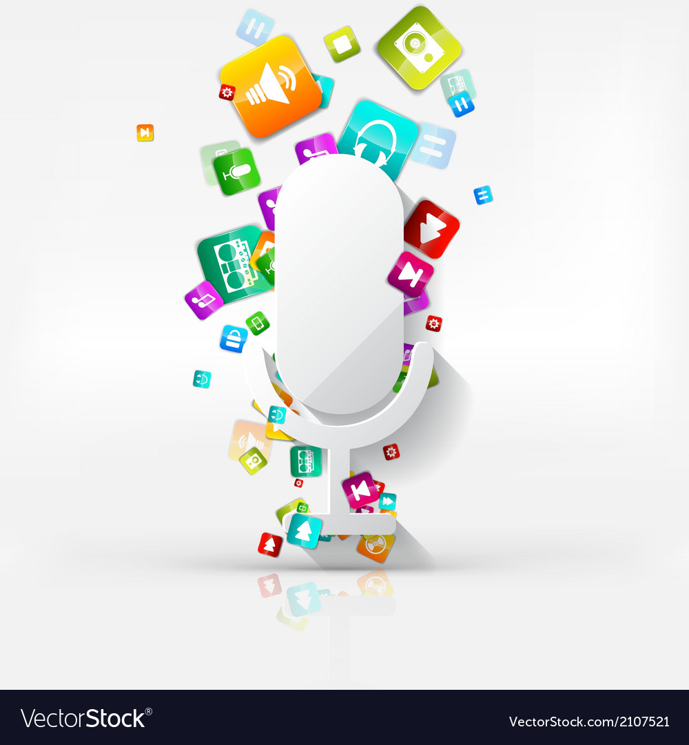 Application buttonsocial mediacloud computing Vector Image