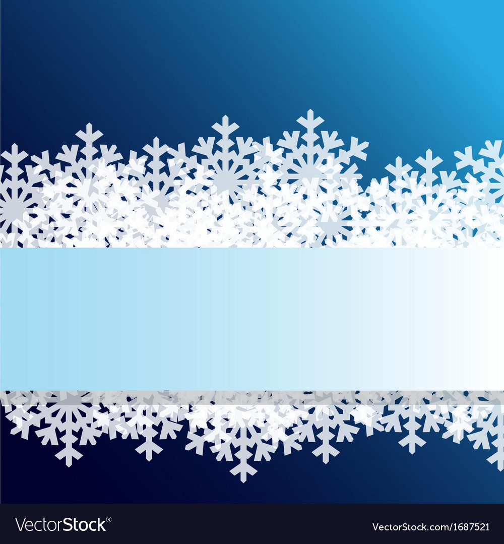 Decorative abstract snowflake Royalty Free Vector Image