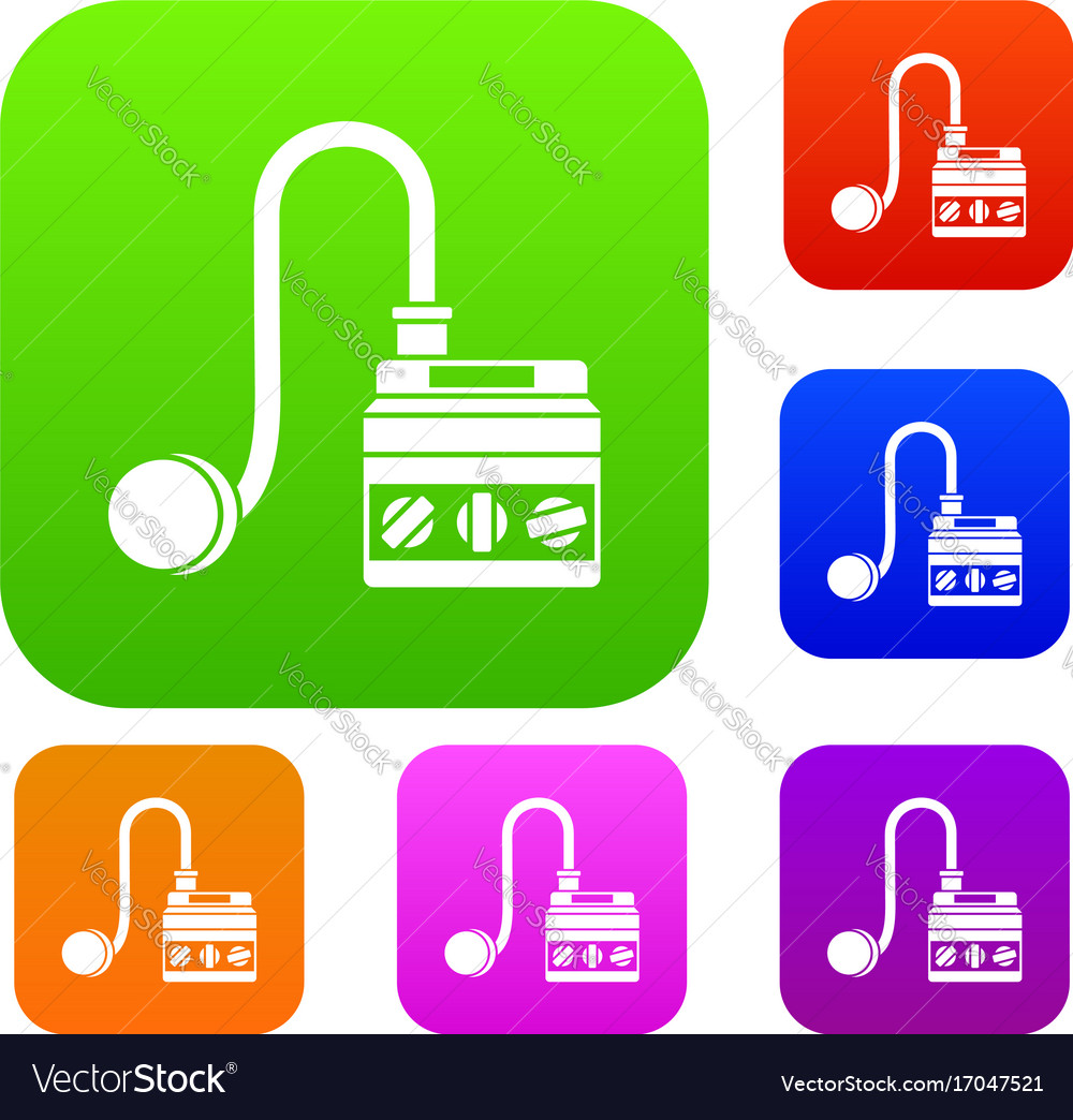 Detonator set collection Royalty Free Vector Image