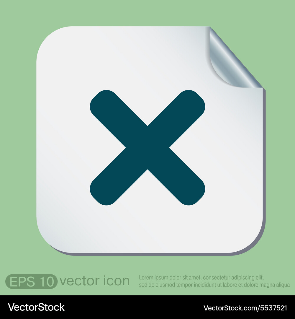 Erase character Royalty Free Vector Image - VectorStock