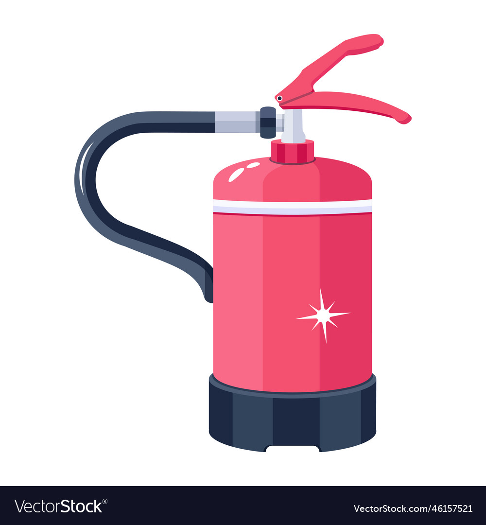 Fire extinguisher Royalty Free Vector Image - VectorStock