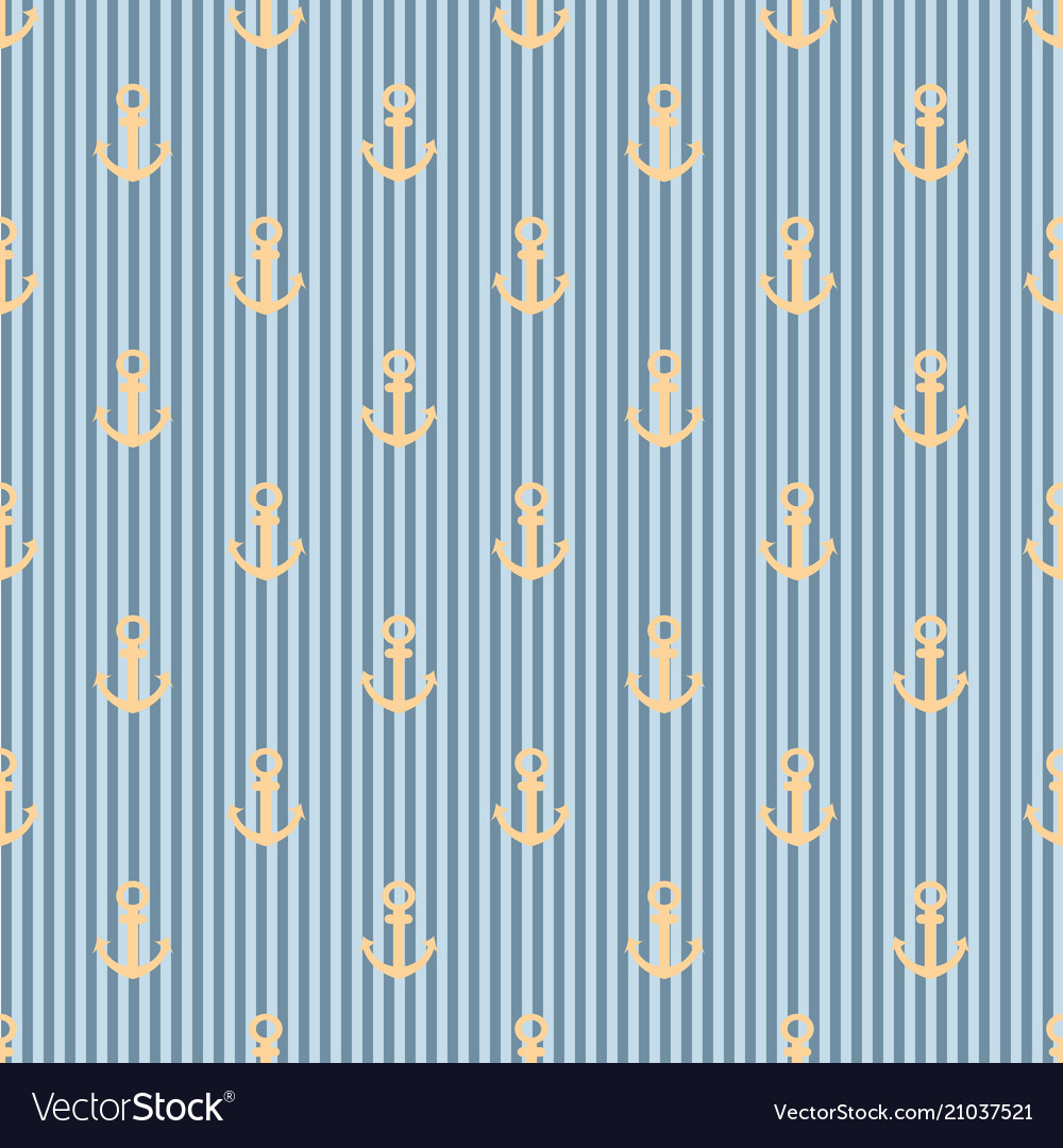 Nautical seamless pattern Royalty Free Vector Image