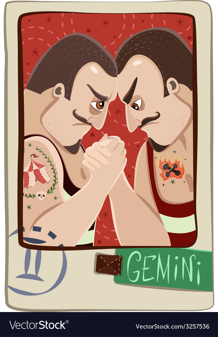 Gemini Royalty Free Vector Image - VectorStock