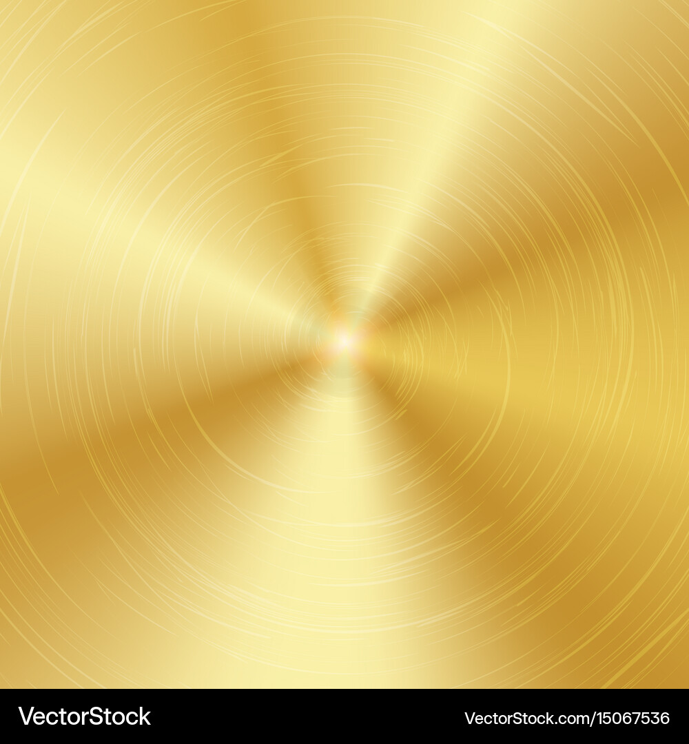 Gold or bronze metal abstract technology Vector Image