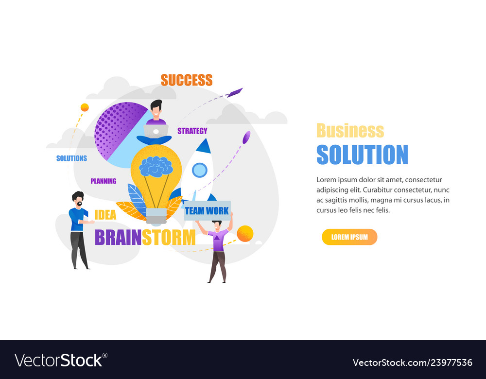 Teamwork solution success idea creative brainstorm