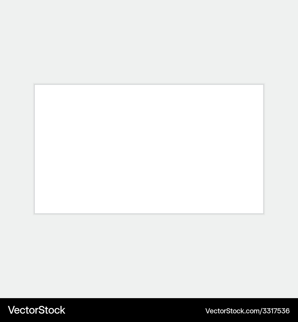 White frame over grey background for website Vector Image