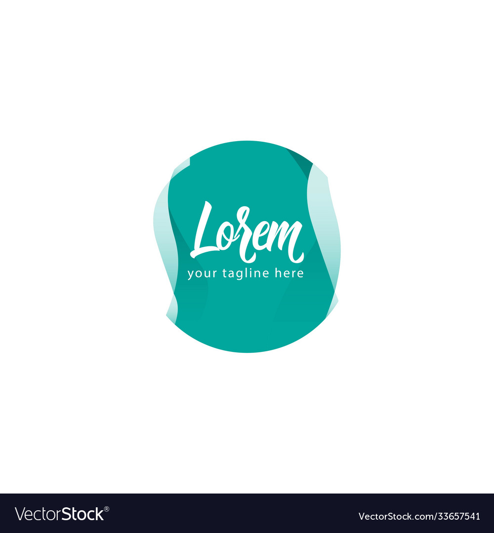 Lorem logo template design Royalty Free Vector Image