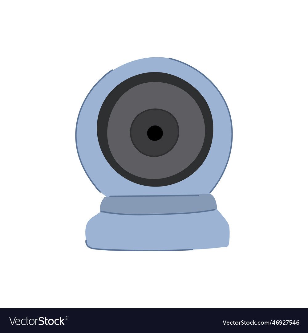 Technology security camera cartoon Royalty Free Vector Image