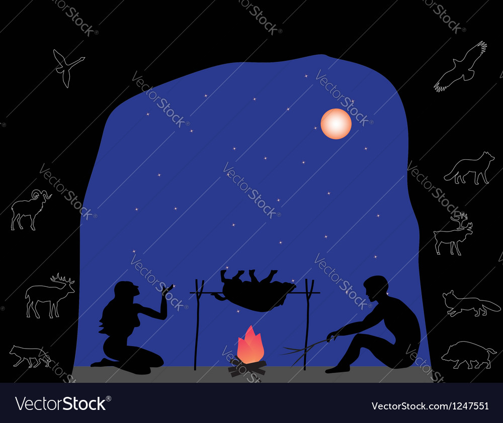 Cave Royalty Free Vector Image - VectorStock