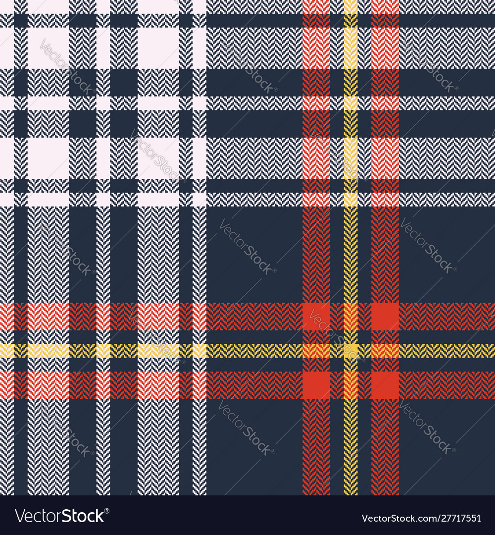 Tartan plaid pattern background Royalty Free Vector Image