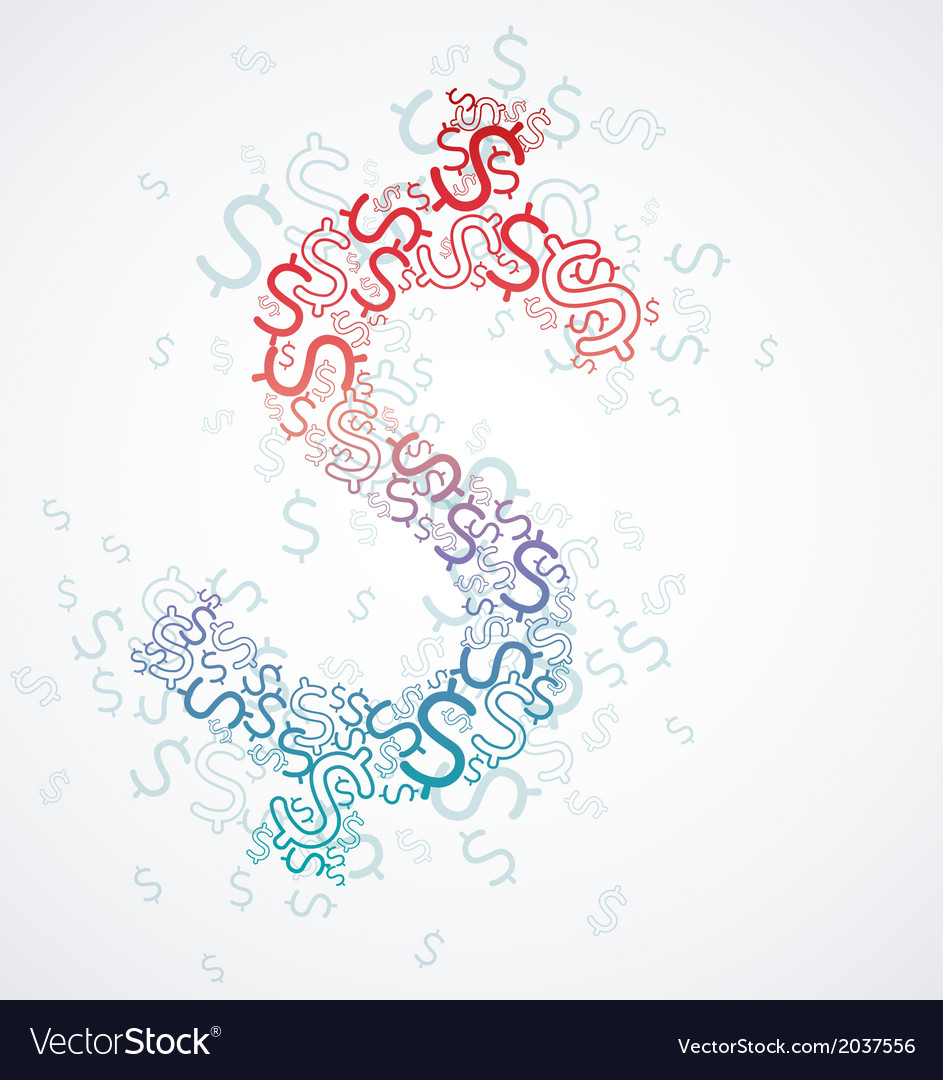 Dollar Royalty Free Vector Image - VectorStock