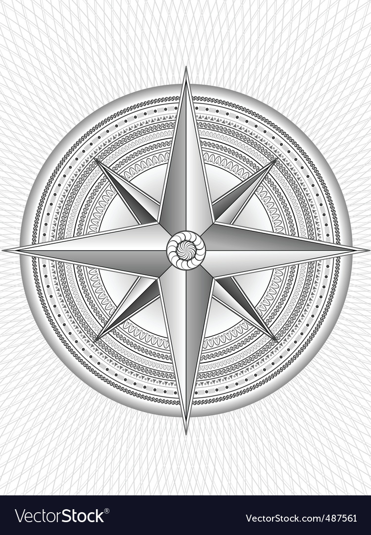 Compass Royalty Free Vector Image - VectorStock