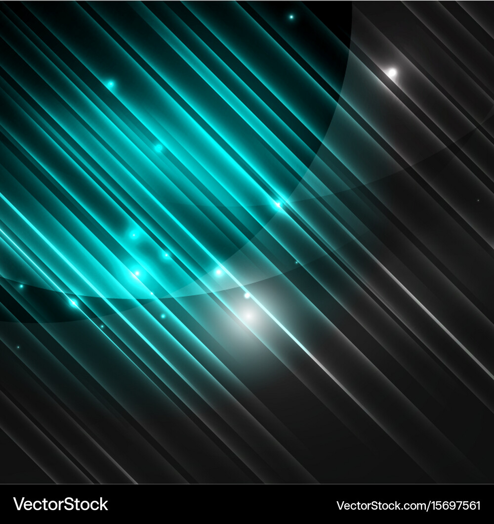 Glowing futuristic lines Royalty Free Vector Image