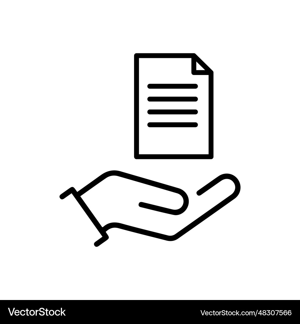 Hand with heart community icon concept empathy Vector Image