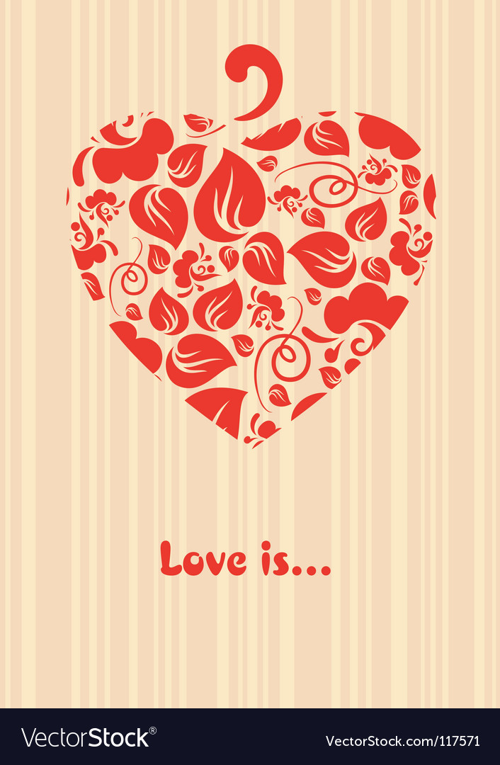 Love background Royalty Free Vector Image - VectorStock