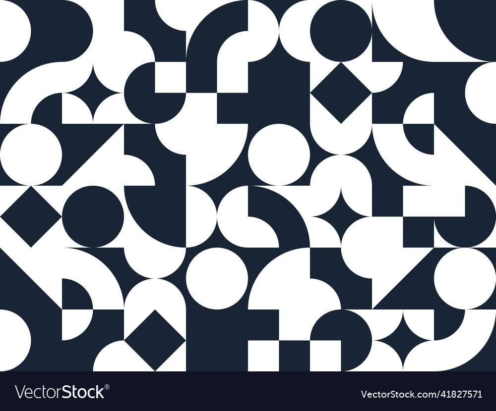 Seamless geometric pattern abstract background Vector Image