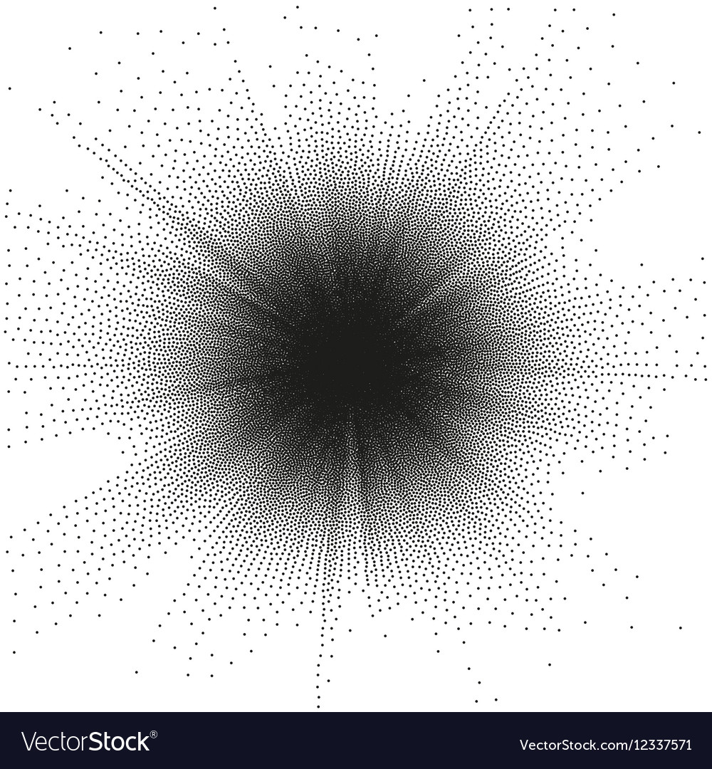 Stippling design elements eps 10 Royalty Free Vector Image