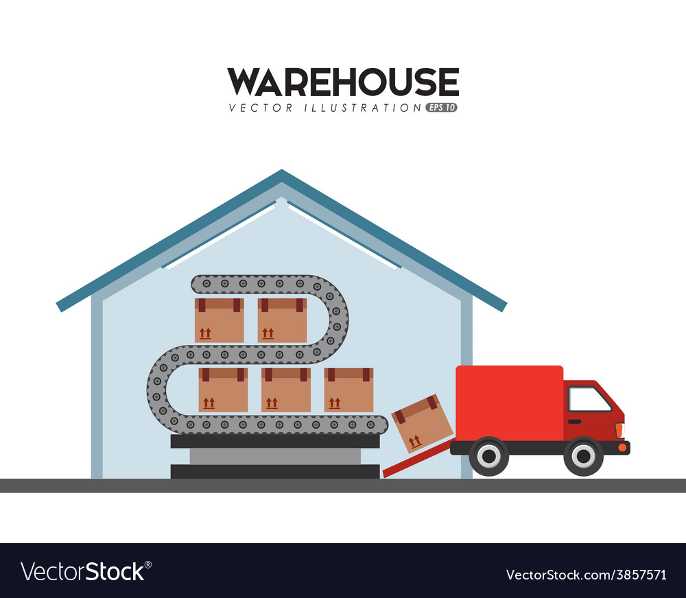 Warehouse Royalty Free Vector Image - VectorStock