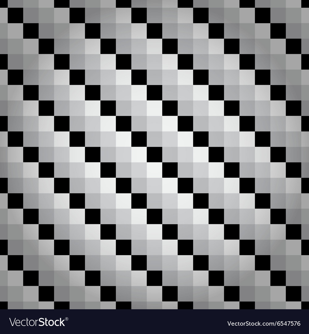 Geometric square gradients seamless pattern Vector Image