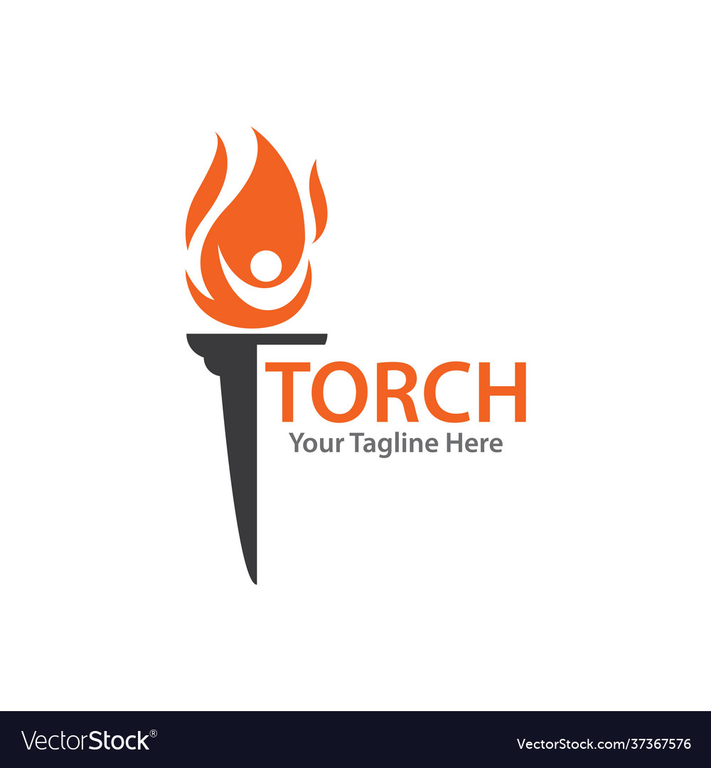 Torch Royalty Free Vector Image - VectorStock