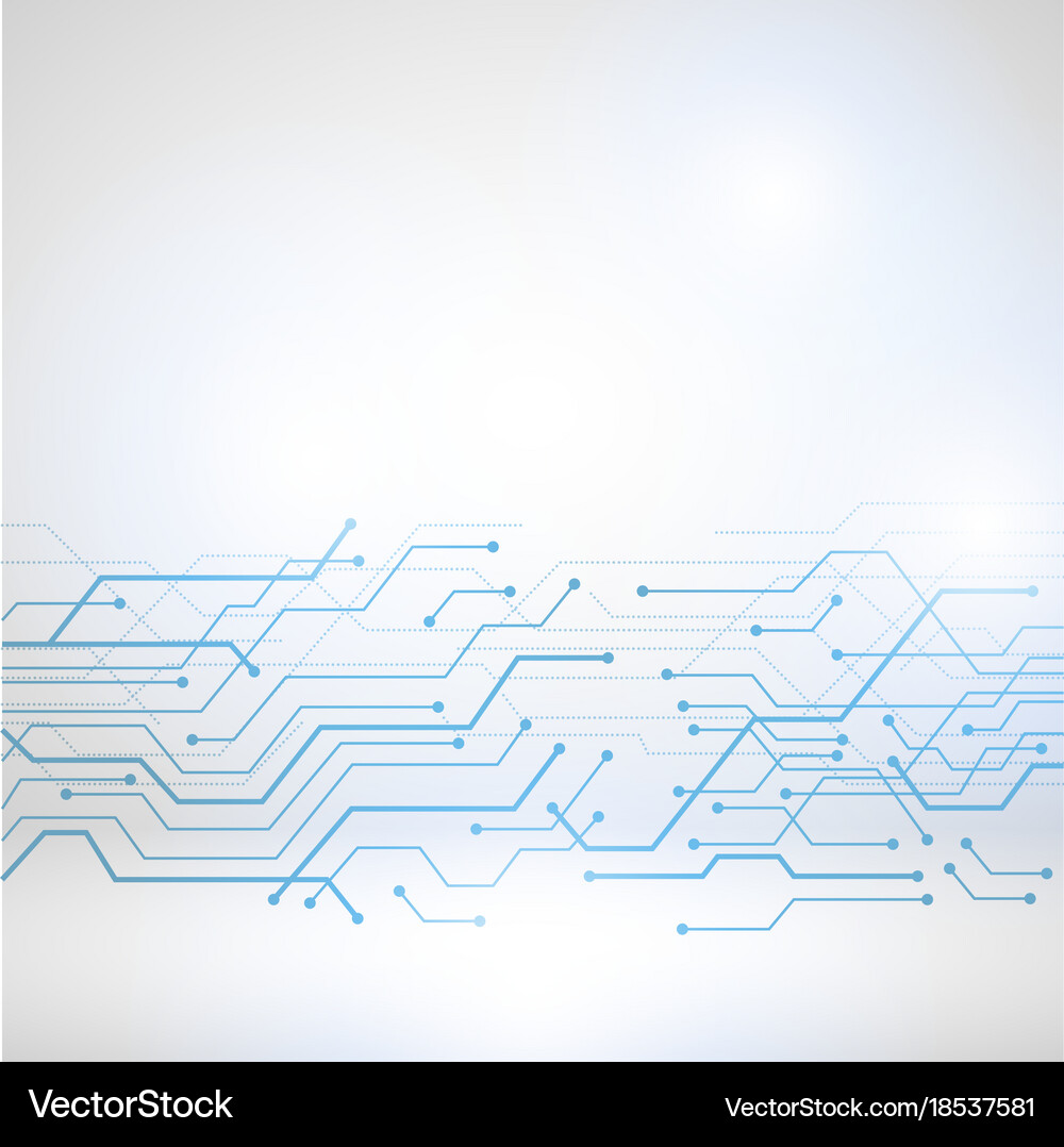 Abstract technological background structure Vector Image