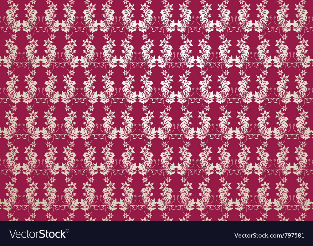 Pattern red Royalty Free Vector Image - VectorStock