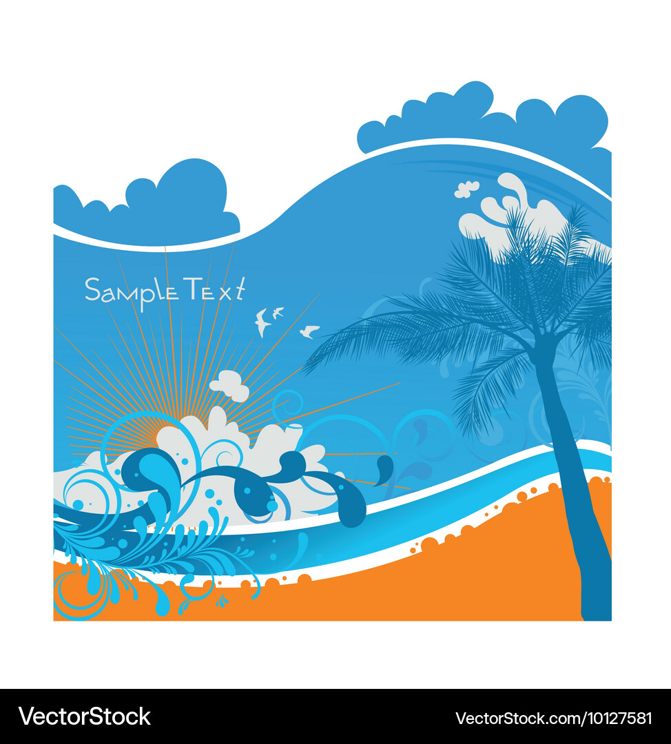Summer Royalty Free Vector Image - VectorStock