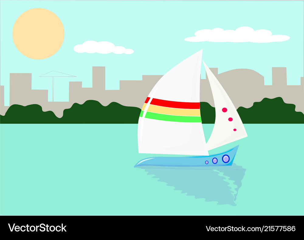 Boat Royalty Free Vector Image - VectorStock