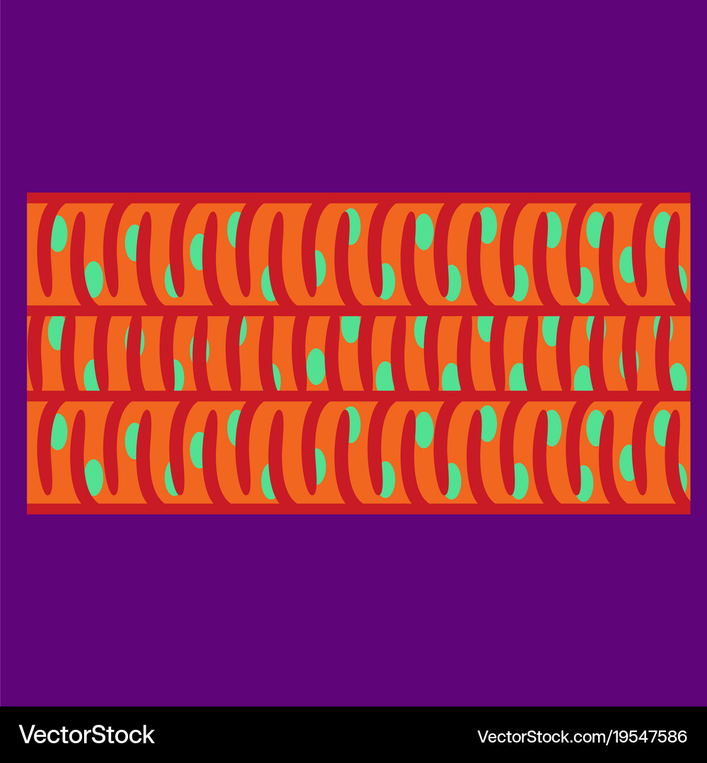 Flat showing type of muscle cells Royalty Free Vector Image