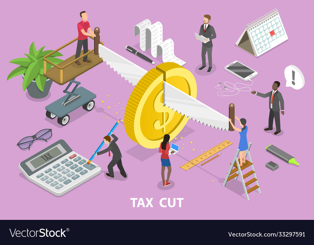 3d isometric flat conceptual Royalty Free Vector Image