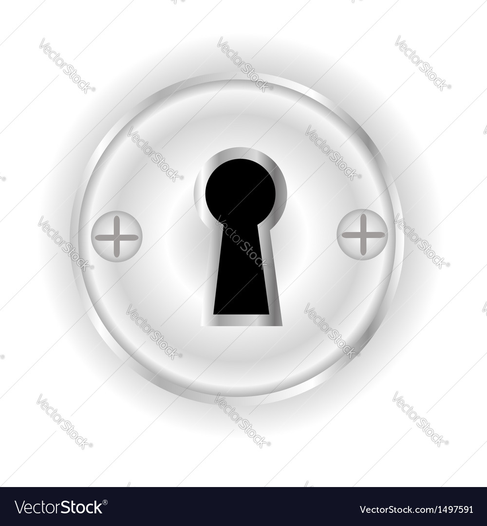 Key hole Royalty Free Vector Image - VectorStock