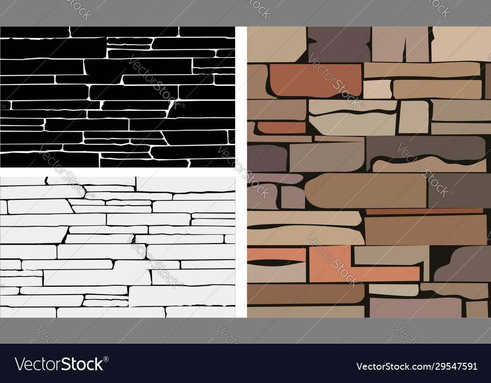 Stone texture brick background Royalty Free Vector Image