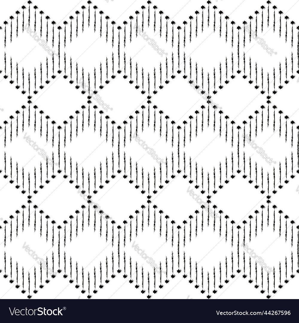 A Seamless Pattern Of Etched Lines In Diamond Vector Image