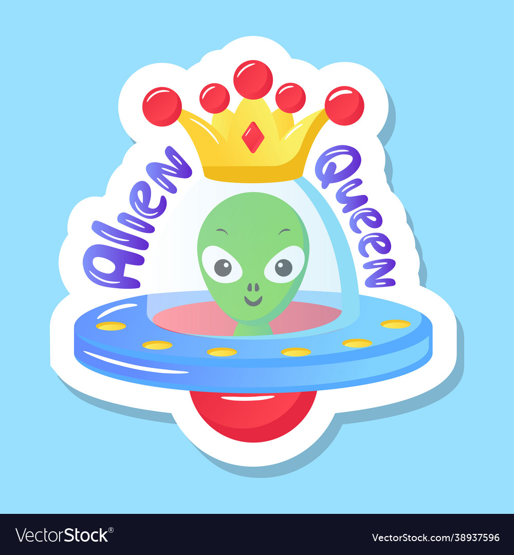 Alien queen Royalty Free Vector Image - VectorStock