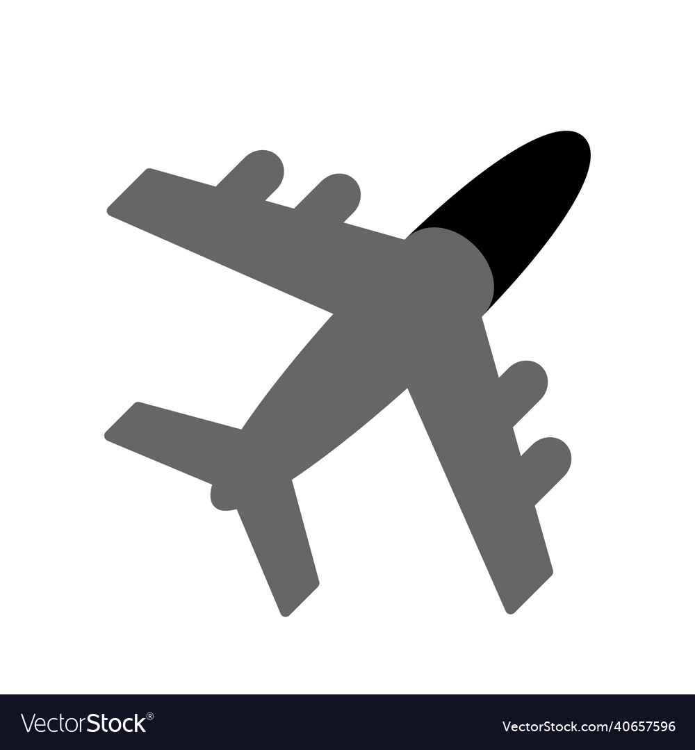 Plane Royalty Free Vector Image - VectorStock