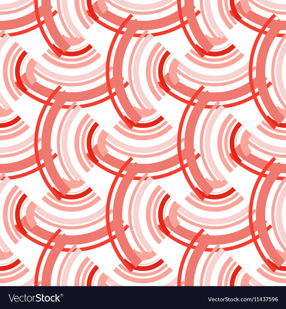 Simple seamless geometric pattern sector Vector Image