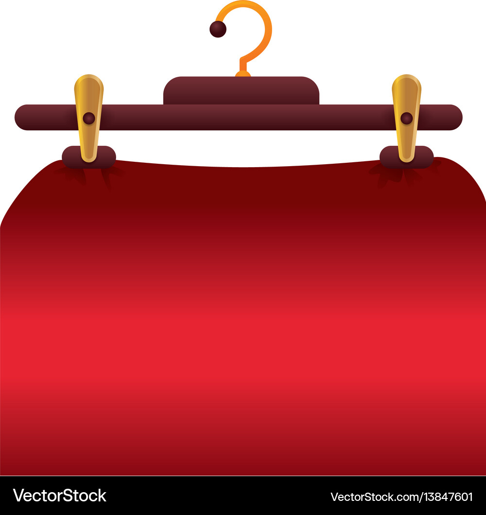 Fashion hanger symbol Royalty Free Vector Image