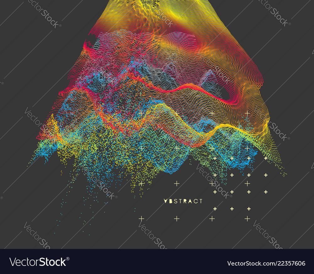 Wave background abstract Royalty Free Vector Image