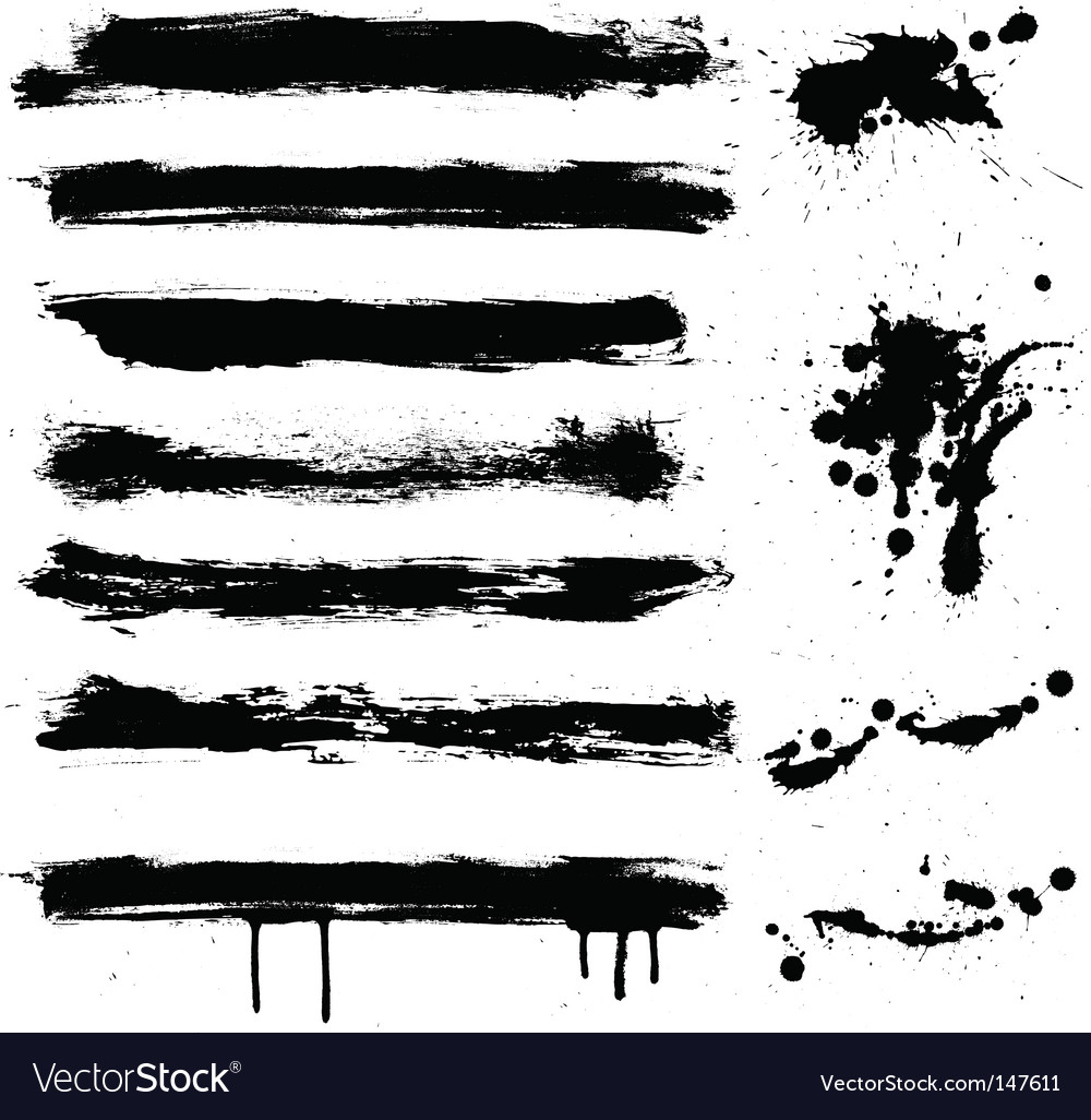 Grunge elements Royalty Free Vector Image - VectorStock