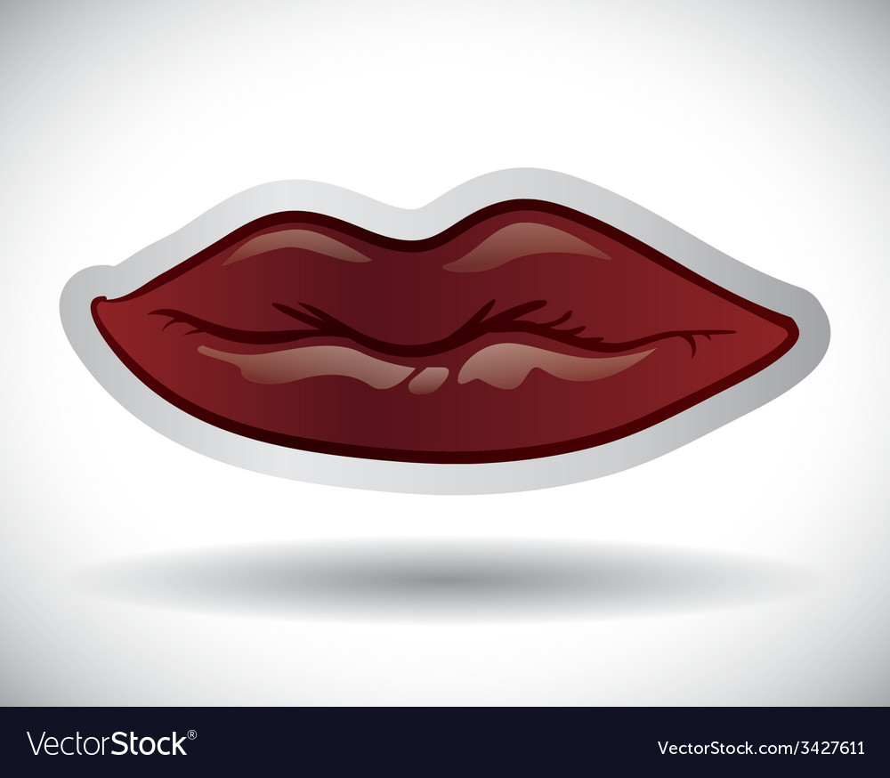 Mouth design Royalty Free Vector Image - VectorStock