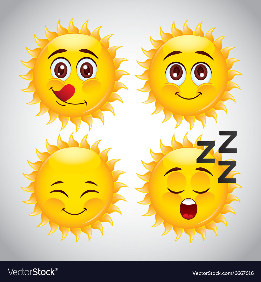 Smiley faces design Royalty Free Vector Image - VectorStock