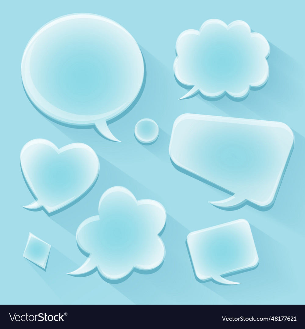 Abstract speech bubble design Royalty Free Vector Image