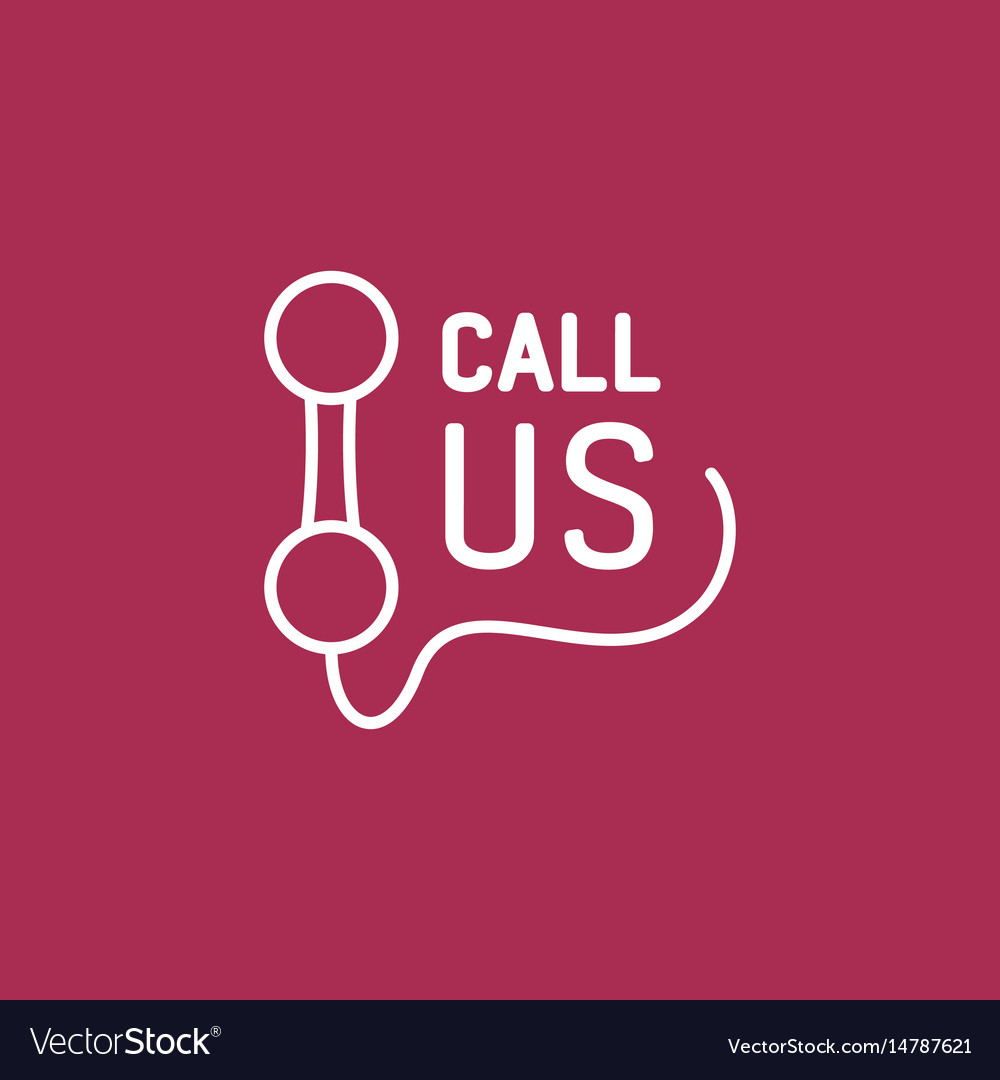 Call us icon Royalty Free Vector Image - VectorStock