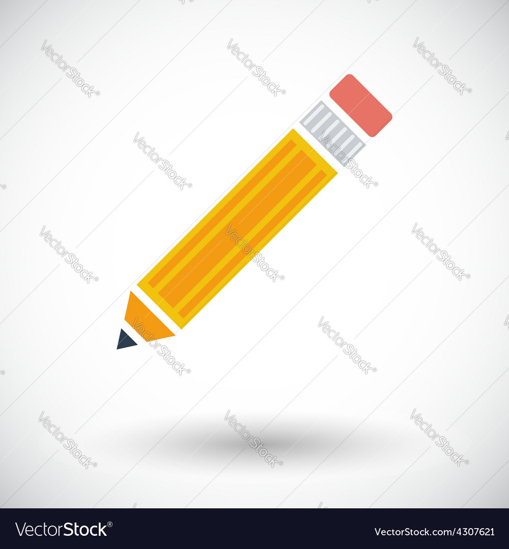 Pencil Royalty Free Vector Image - VectorStock