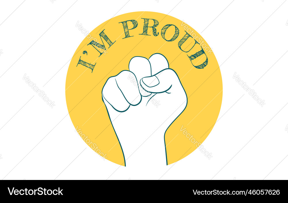 Hand sign icon fist clasping sign Royalty Free Vector Image
