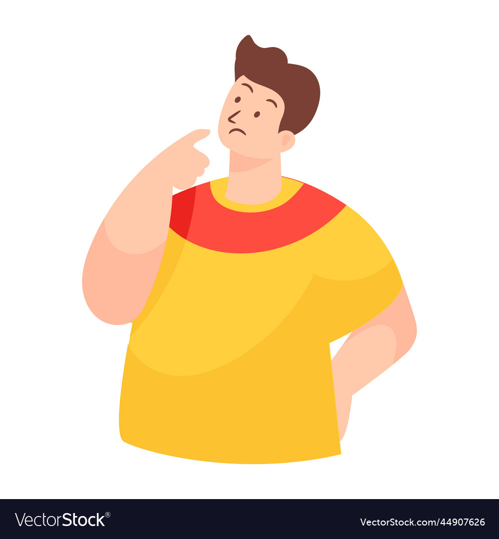 Thinker Royalty Free Vector Image - VectorStock