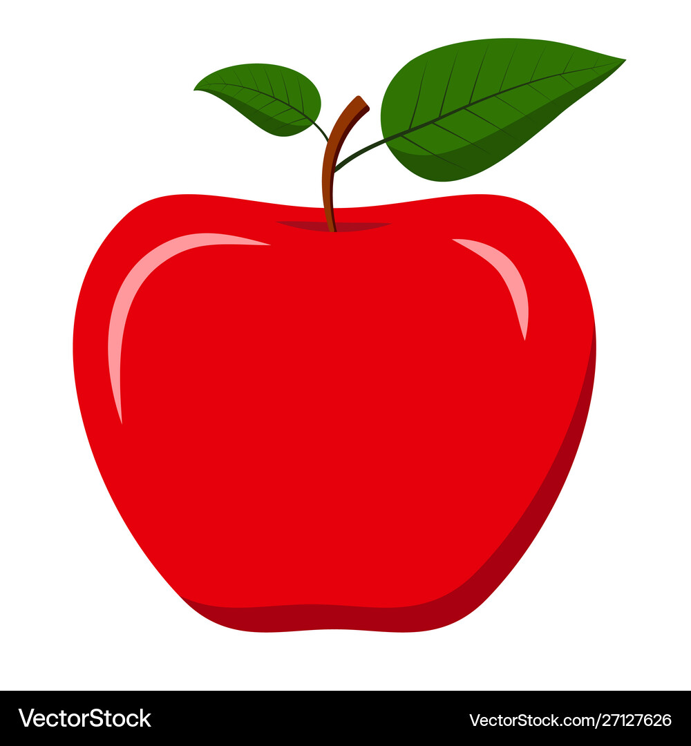 Whole fresh delicious juicy Royalty Free Vector Image